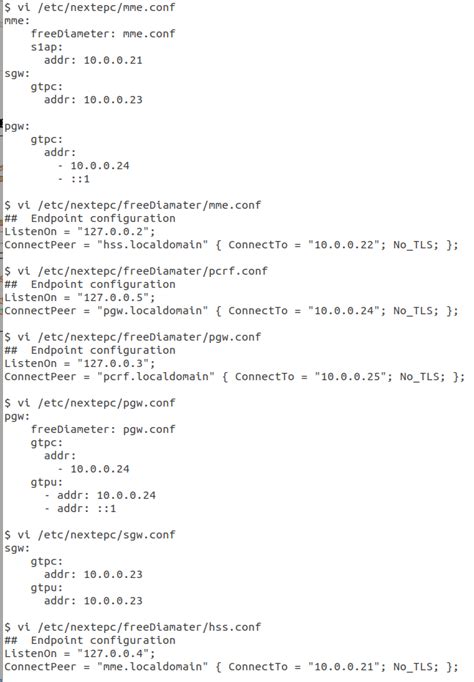 Divide The Nextepc Into Four Vm Problem Connection Gtp · Issue 38