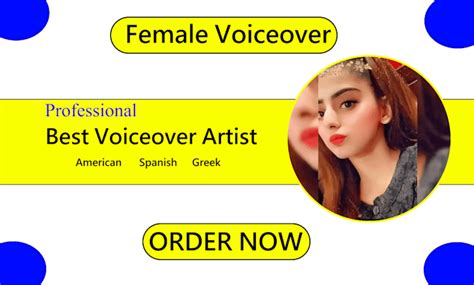 Record A Female American Voiceover In 2 Hours By Sophiaanjum Fiverr