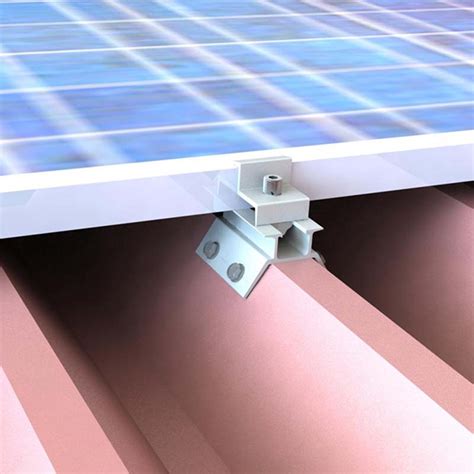 Customized Custom Pv Flat Solar Roof Installation Structure