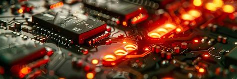 Premium Photo Abstract Green Circuit Board Microchip And Semiconductor Technology Detailed