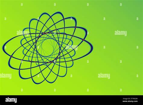 Atom Icon Science Sign A Atomic Symbol Nuclear Electrons And Protons Stock Photo Alamy