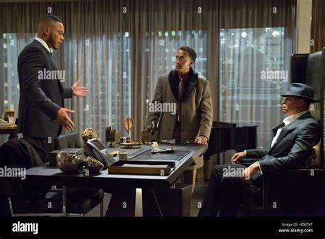 Empire L R Trai Byers Andre Royo Terrence Howard In Death Will