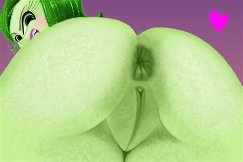 Rule 34 Anus Ass Focus Disgust Inside Out Green Eyes Green Hair