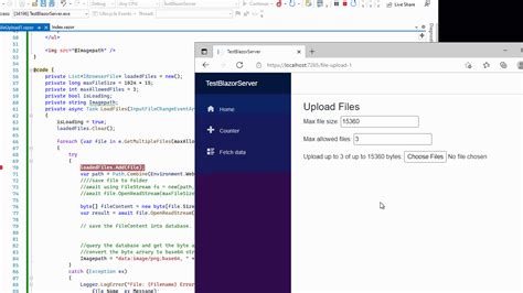 Blazor Saveing Uploaded File Into Database Microsoft Qanda