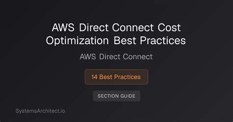 Aws Direct Connect Cost Optimization Best Practices Aws Direct