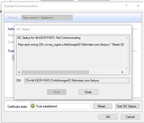 Solved Sic Issue For New Firewallhelpppp Check Point Checkmates