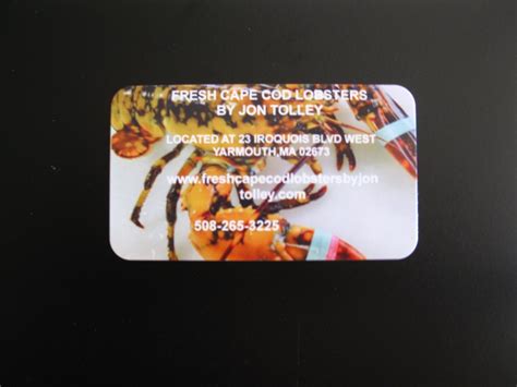 Fresh Cape Cod Lobsters By Jon Tolley West Yarmouth Restaurant