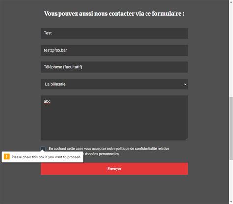 Form Validation Not Triggering Bc Of The Checkbox Community