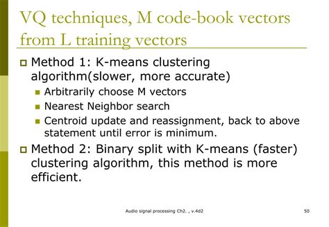 Ppt Chapter 2 Audio Feature Extraction T Echniques Lecture2