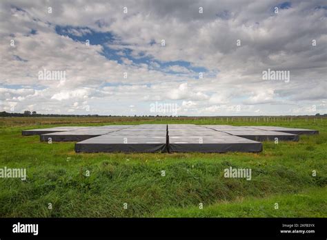 landscape with close up of part of the largest low frequency array