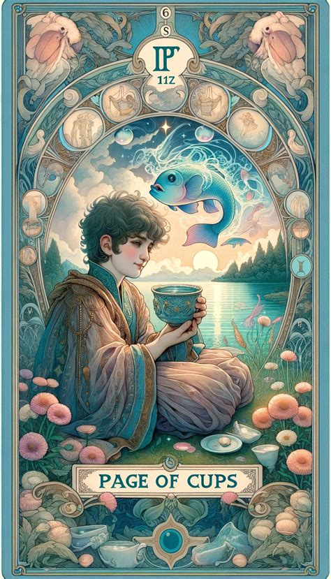 Page Of Cups The Page Of Cups Page Of Cups As A Person Page Of Cups Art