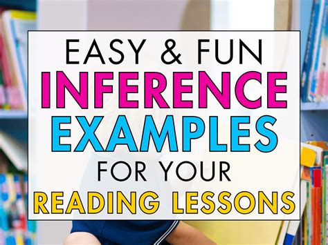 Inference Examples For Students Easy Inference Examples And Activities