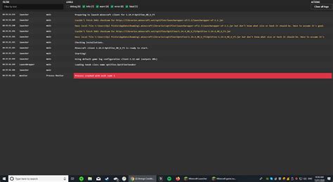 This Happens When I Open Optifine Ive Tryed Everything I Could Think Of
