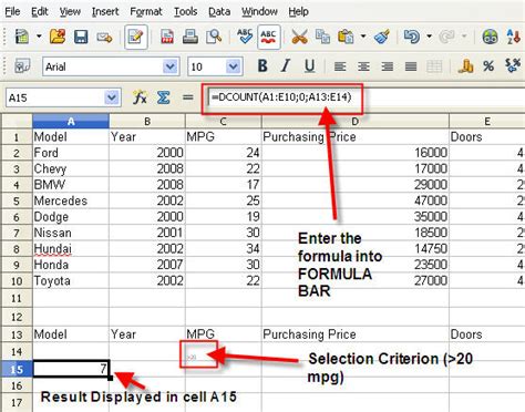 How To Count The Number Of Selected Records In A Dataset By Openoffice