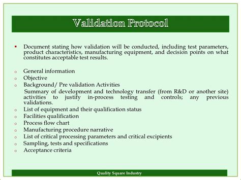Process Validation