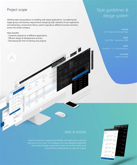 Style Guidelines And Design System On Behance