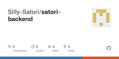 github silly satori satori backend