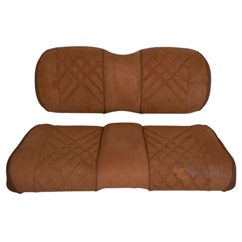 Premium Suede Ezgo Rxv Front Seat Assembly In Honey Gcts