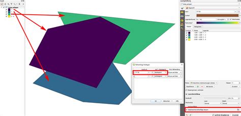 when adding one polygon over another polygon the last added polygon is