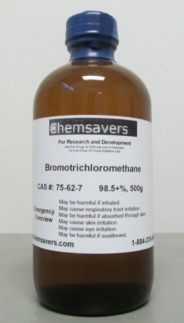 Bromotrichloromethane 98 5 500g Ebay