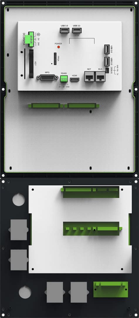 China 8 Inch Finger Cnc Controller Supporting Atc Plc Marco 3 4 5 6 Axis Cnc Milling Mahine