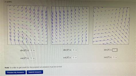 Solved 1 Point Divf Is Rotf Is Divf Is Rotf Is