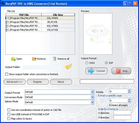 Download Free PDF To DWG Converter By Verypdf Com Inc V V Software