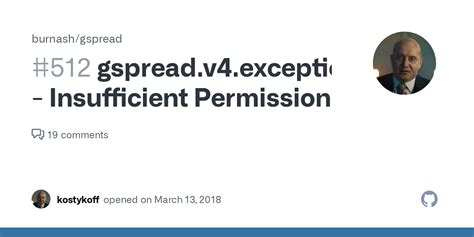 gspread v4 exceptions apierror insufficient permission · issue 512
