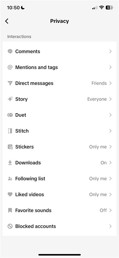 reposts and profile views settings missing r tiktok