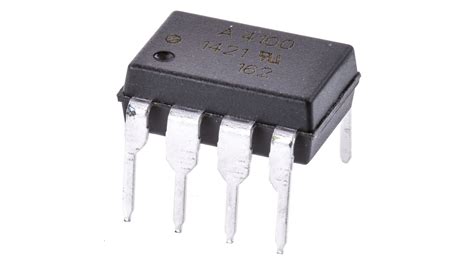 Broadcom Hcpl 4100 000e Dc Input Transistor Output Optocoupler Through Hole 8 Pin Dip Rs