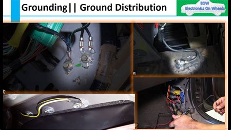 how do grounds on cars work ground distribution ground what is