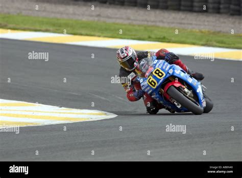 Steve Brogan Riding For The Pr Branson Honda Team At The Scottish Round Of The British Superbike