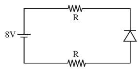 Solved The Value Of Voltage Across The Diode In The Figure Given Below Is