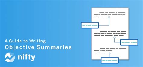 How To Write An Objective Summary Step By Step Guide