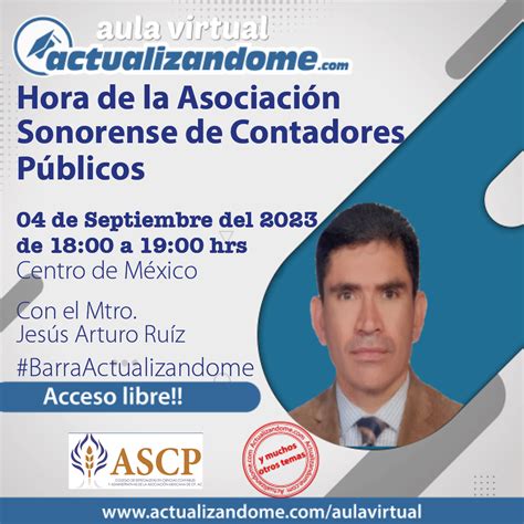 La Hora De La Ascp Barraactualizandome Actualizandome