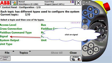 How To Create Computer Input And Output Signal On Abb Robot Teach