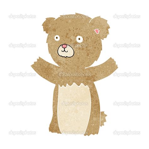 만화 테 디 베어 스톡 벡터 ©lineartestpilot 41154603