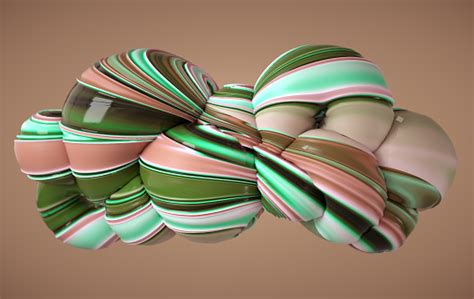 컬러 풀 다이나믹 추상 부드러운 트위스트 유리 모양 페인트 스플래시 3d 렌더링 Vawe 나선형 컴퓨터 생성 기하학적 그림 양식