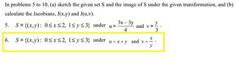 solved in problems 5 to 10 a sketch the given set s and