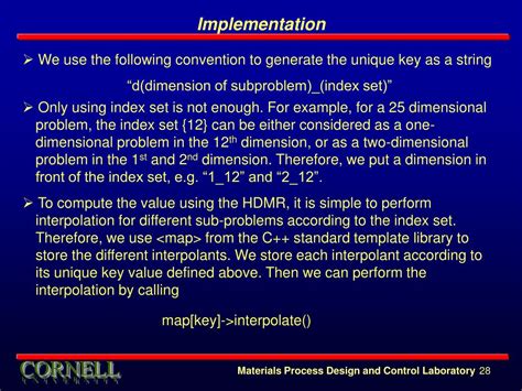 Ppt High Dimensional Model Representation Technique For The Solution Of Stochastic Pdes