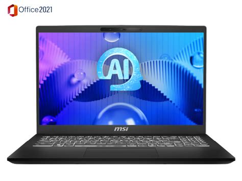 Msi Modern 15 H Ai C1mg 052th ซีพียู Intel Core Ultra 7 155h Intel