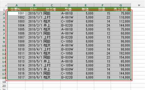 行おきに色を付けたい 交互にセルに色をつけたい エクセル 基本講座