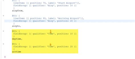 fiori element adding header facet sapcodes