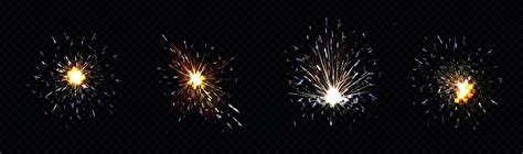 Fire Sparks From Metal Welding Or Sparklers 15008250 Vector Art At Vecteezy