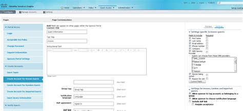 Solved Ise 13 Sponsor Portal Mandatory Fields Cisco Community