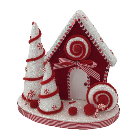 24cm Candy House Rudolphs Christmas