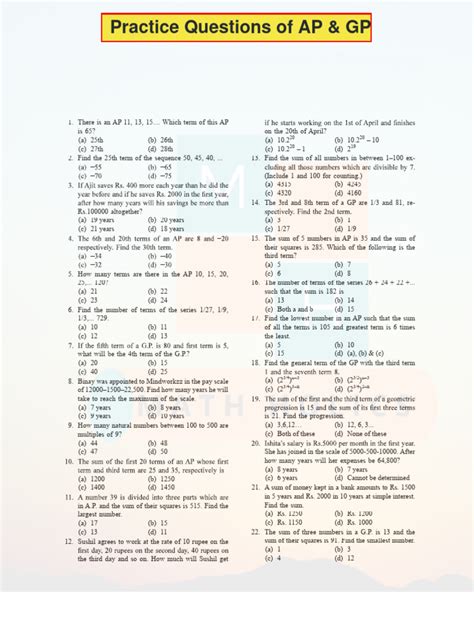 apandgp pdf mathematics