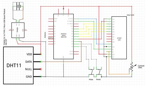 Very Low Power Temp And Humidity Monitor With Min And Max Arduino Project Hub