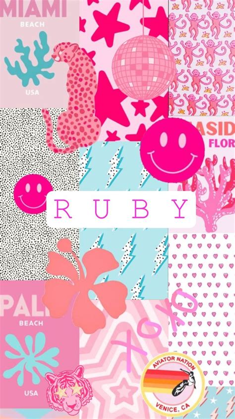 A Ruby Wallpaper Comment Another Name Preppy Wallpaper Iphone Wallpaper Iphone Wallpaper Preppy